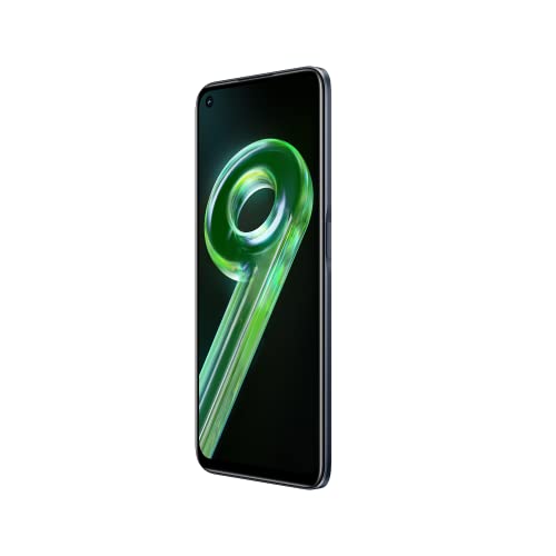 realme 9 Dual SIM 64GB ROM + 4GB RAM (GSM only | No CDMA) Factory Unlocked 5G Smartphone (Meteor Black) - International Version