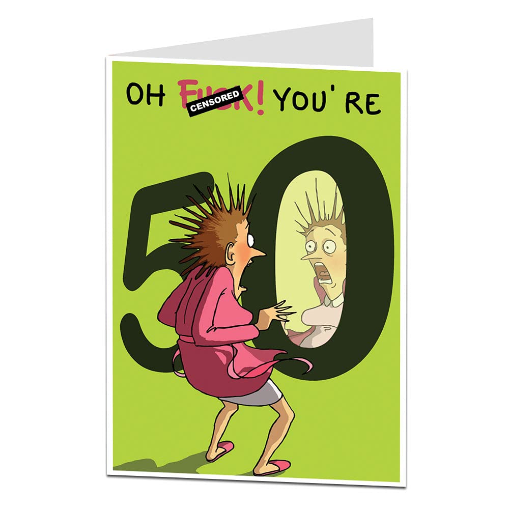 LimaLima Funny 50th Birthday Card For Women
