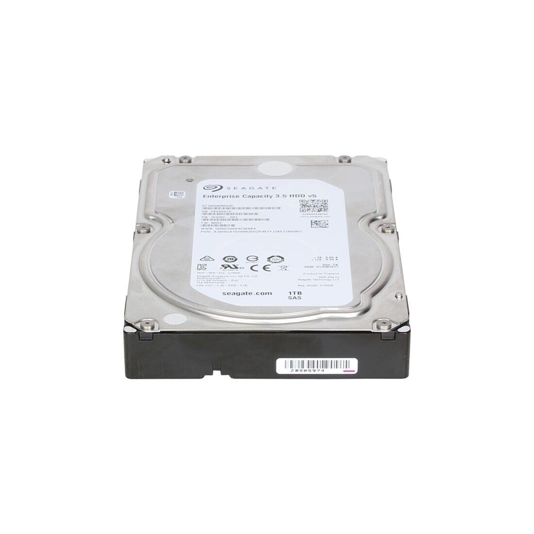 Seagate Enterprise Capacity ST1000NM0045 1TB 7200RPM SAS 12GB/S 128MB 512N Enterprise Hard Drive