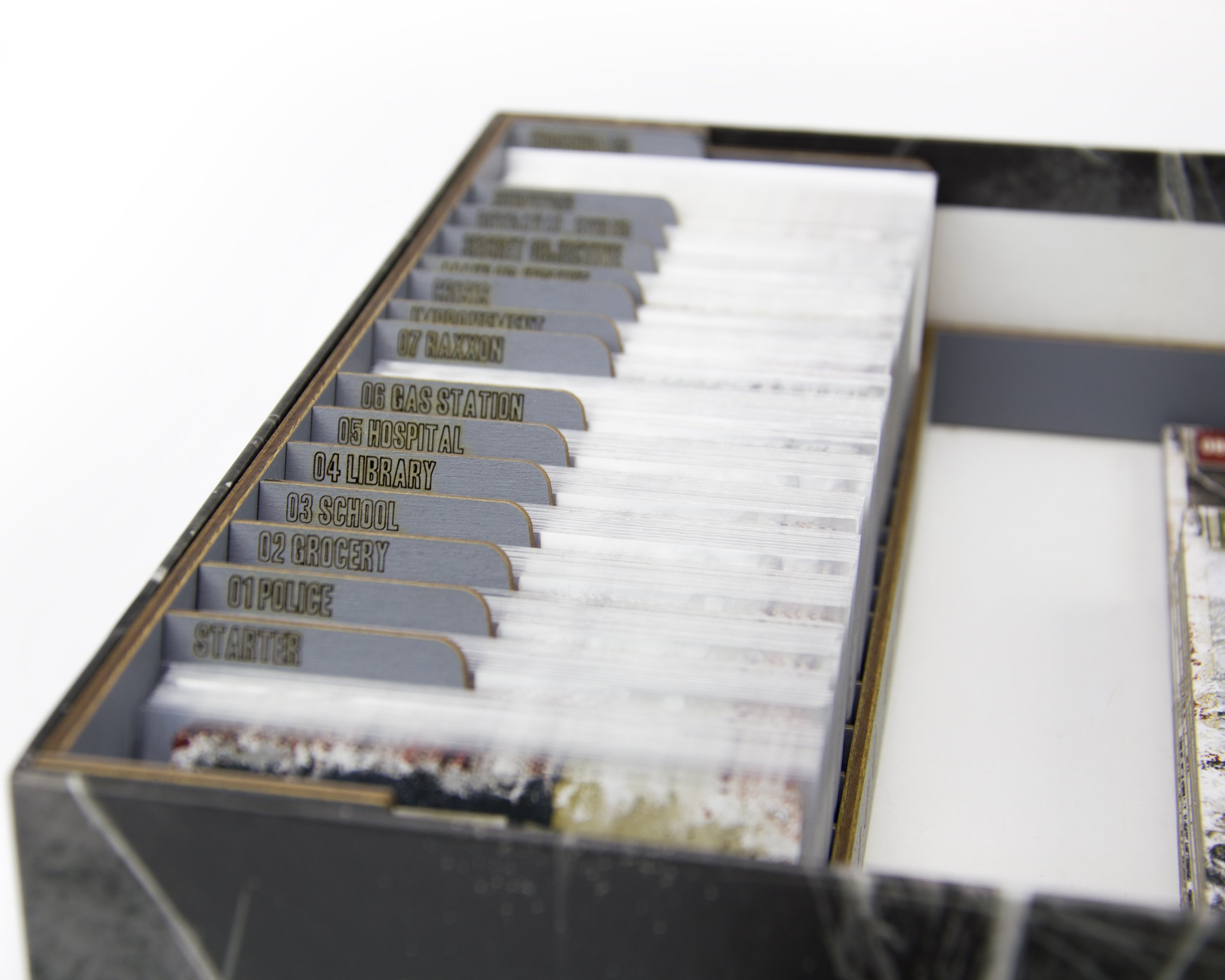 Gaming Trunk Organizer for Dead of Winter: The Long Night. Winter Night Organizer