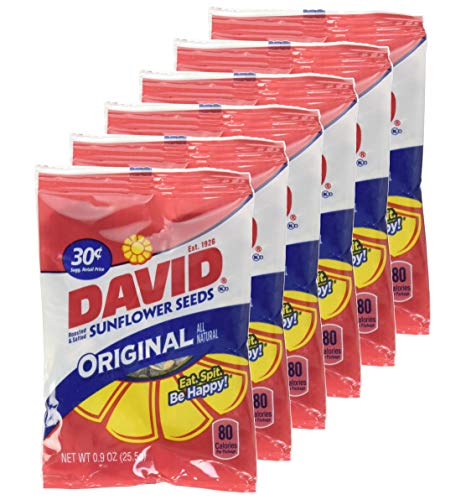 David Seed SunFlower Seeds, Original, 36 Count (Pack of 1)