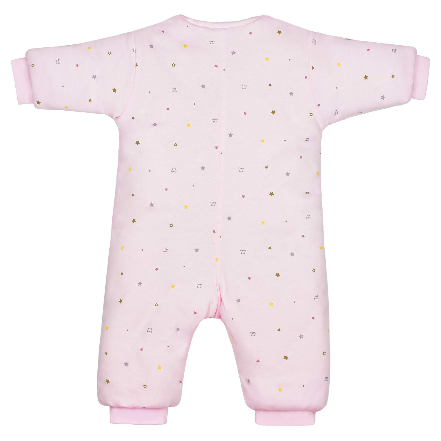 BBTKCARE Sleep Sack - Cotton Wearable Blanket,Warm Baby Pajamas for Toddler 3-6 Month-Pink