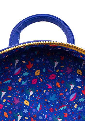 Loungefly Disney Pocohontas Just Around The River Bend Womens Double Strap Shoulder Bag Purse