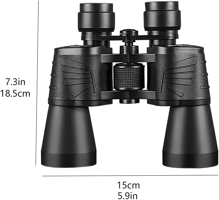 Bird Watching 10x50 High Power Binoculars with Weak Light Vision Smartphone Adapter for Bird Watching Hunting BAK4 Prism FMC Lens Telescope