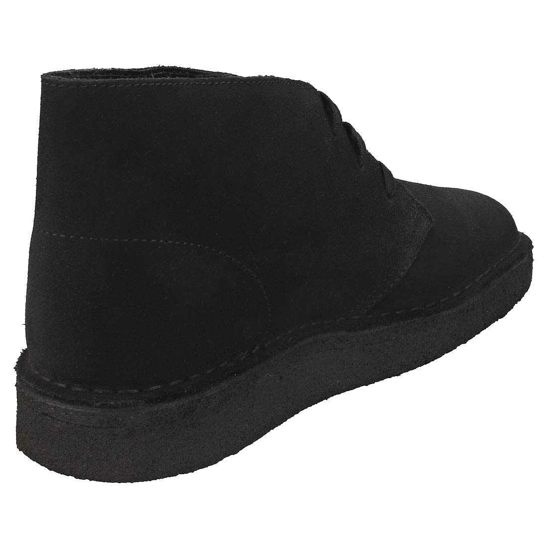 Clarks ORIGINALS Mens Desert Coal Suede Black Boots 8 US