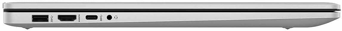 HP 17.3" Touchscreen HD+ Laptop, AMD 6-Core Ryzen 5 5500U, 16GB RAM 512GB SSD+1TB HDD, Wi-Fi, Bluetooth 5.0, Numeric Keypad, Windows 10 Home, Silver, Bundle with TSBEAU 4-Port USB Hub + USB LED Light