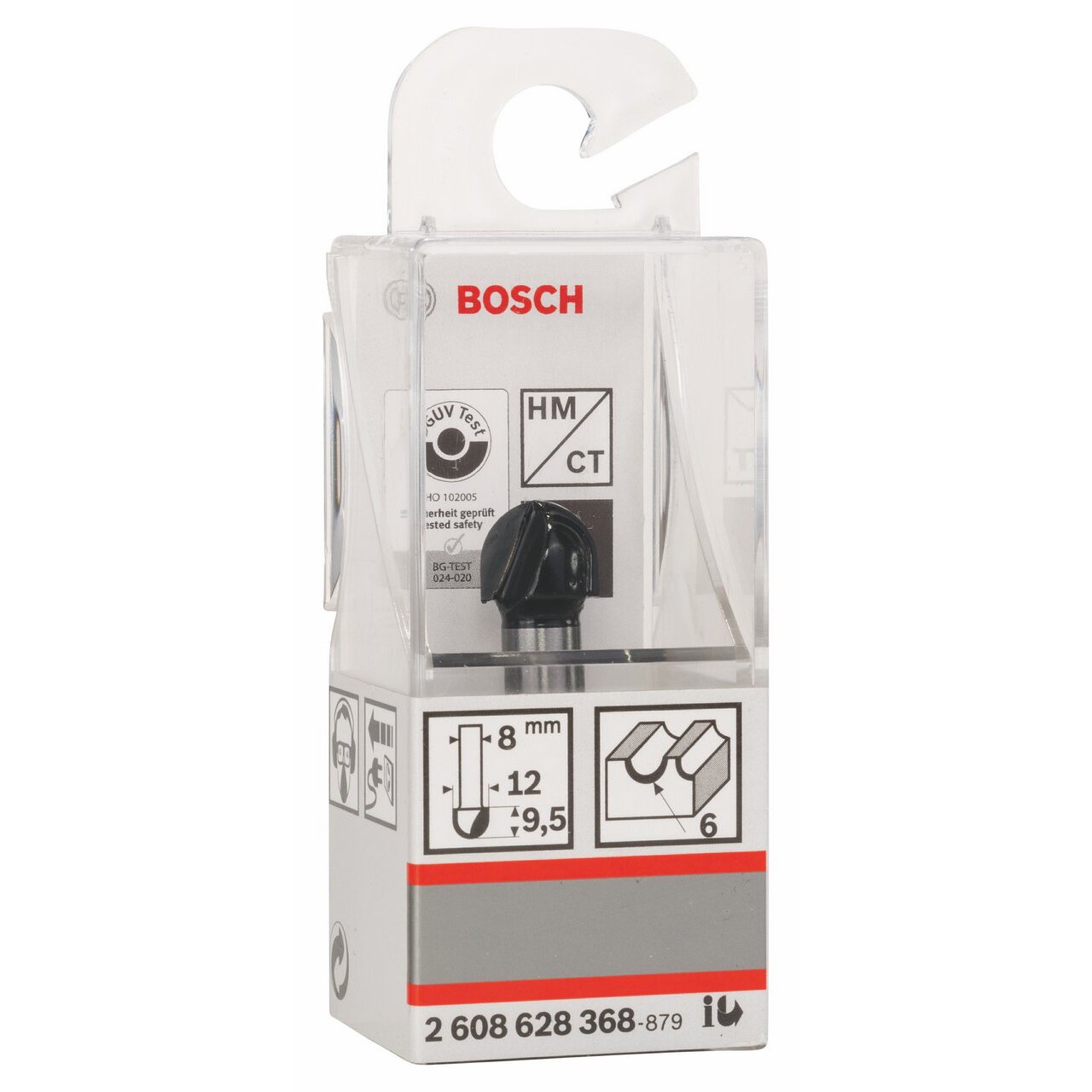 Bosch 2608628368 Core Box Bit 8mmx12mmx40mm