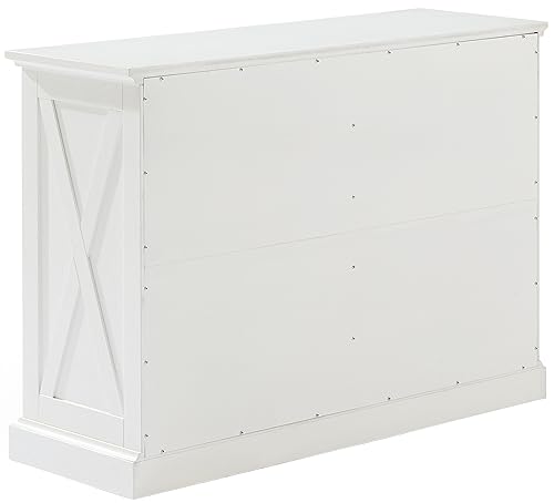 Crosley Furniture Clifton Sideboard, Distressed White