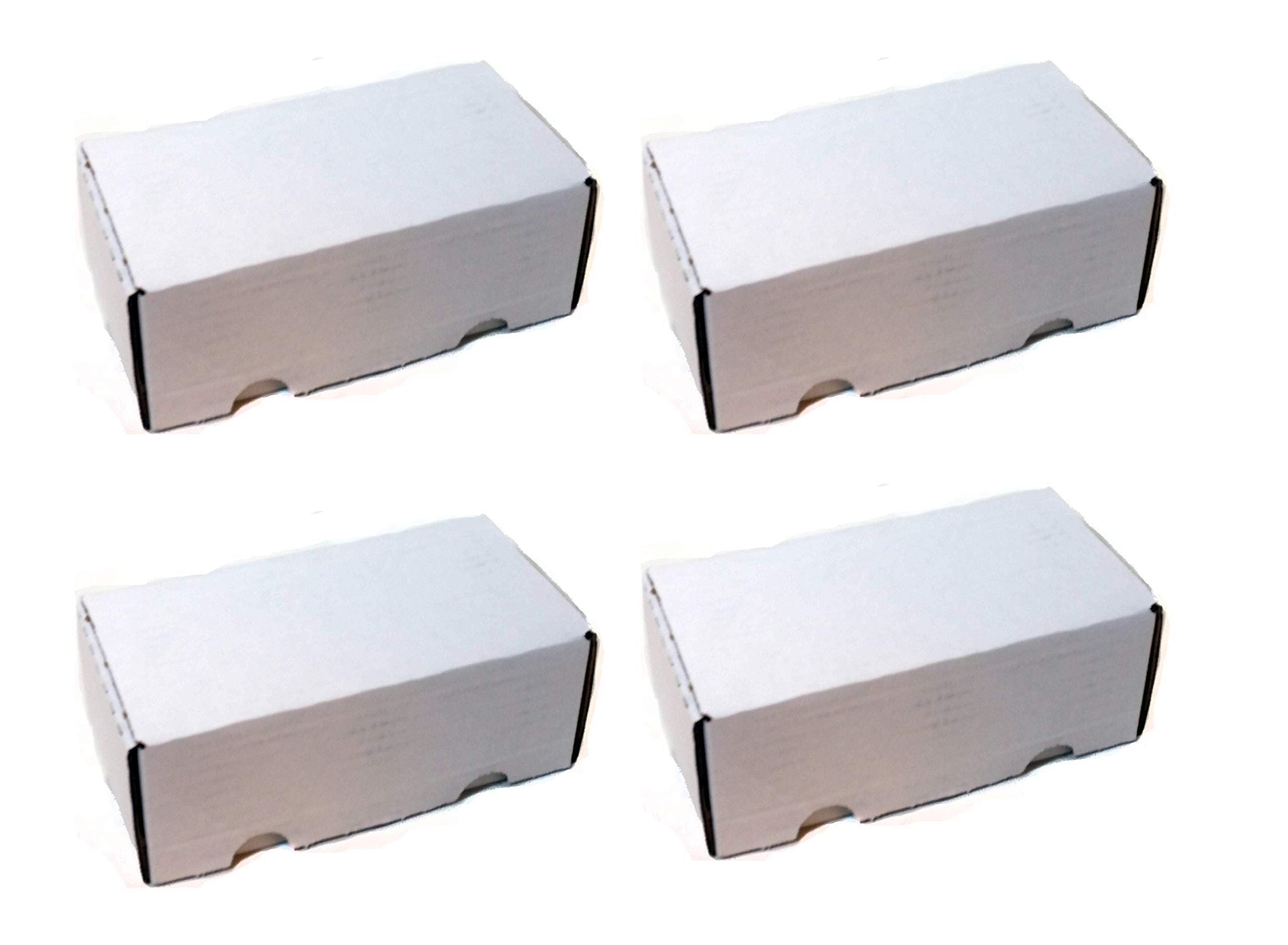 BCW 400 Count - Bundle with 4 Corrugated Cardboard Storage Boxes - Baseball, Other Sport Cards, Gaming & Trading Card Collecting Supplies