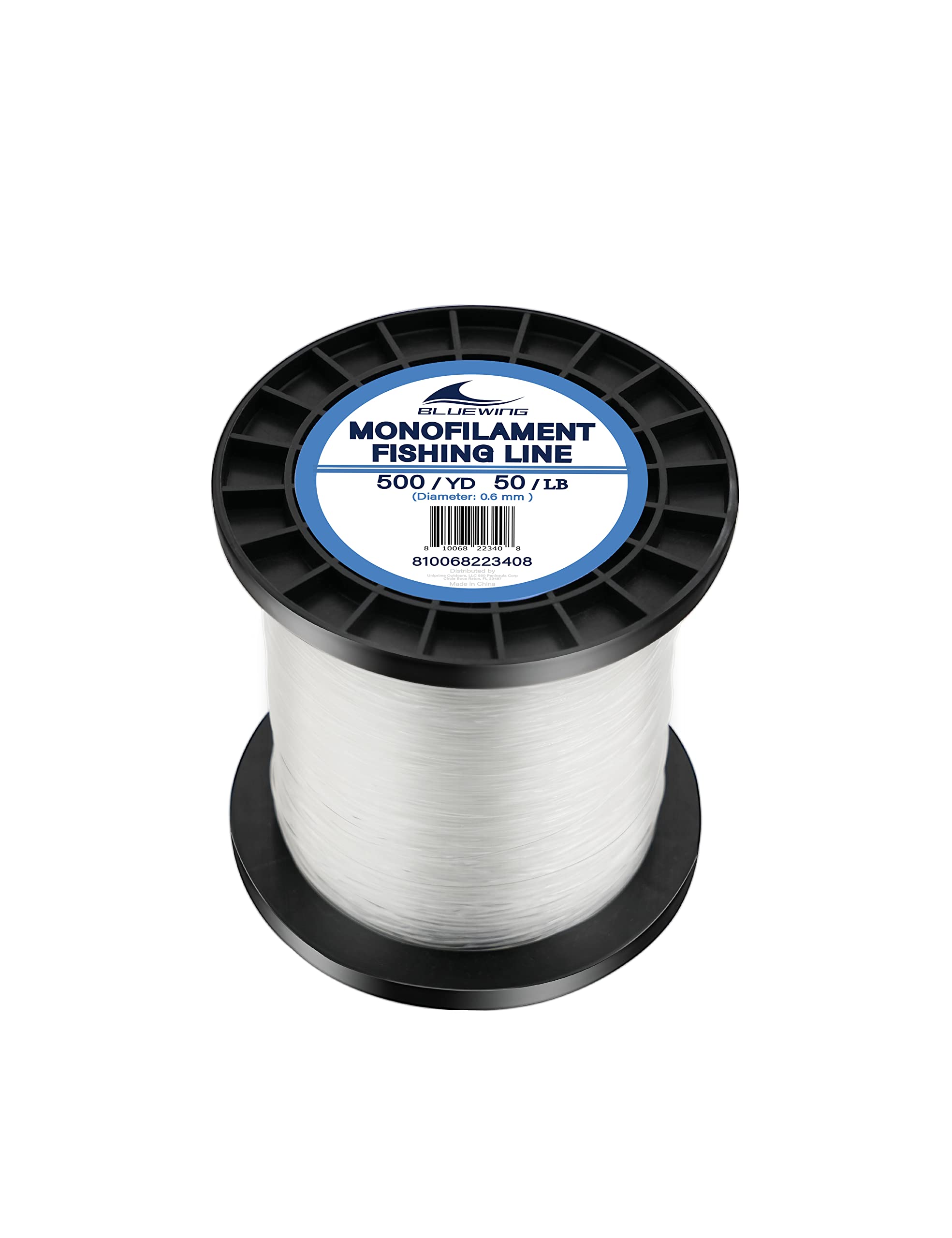 BLUEWING Mono Line Dia.0.6mm*500YD*50LB