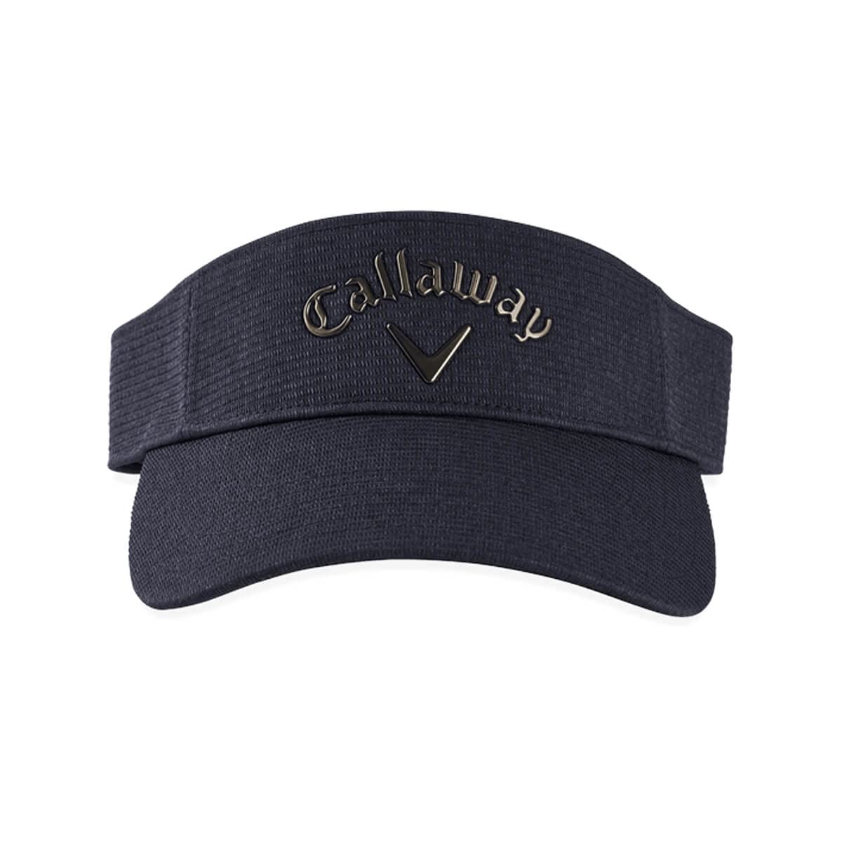 Callaway Golf 2022 Liquid Metal Adjustable Visor, Adjustable Size, Navy/Gun Metal Color