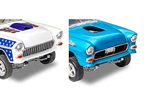 Revell 14519 1955 Chevrolet Bel Air Street Machine 2N1 1:24 Scale 92-Piece Skill Level 4 Model Car Building Kit