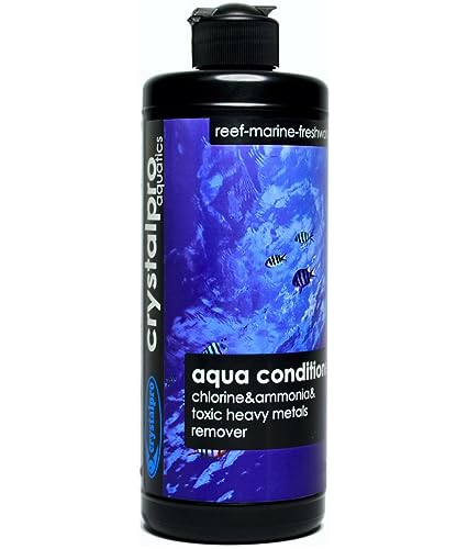 Crystalpro Aqua Conditioner 16.9 Oz - Treats 2650 Gallons Neutralizes Chlorine Ammonia In Tap Water - Additional Minerals To Reduce Stress - For All Aquariums Water Conditioner for Freshwater Aquarium