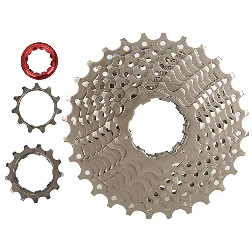 CCYLEZ Bike Freewheel, Ultra Light Series 10 Speed Cassette Threaded Type Hub Bike Accessories for Mountain Bicycle Road Bike