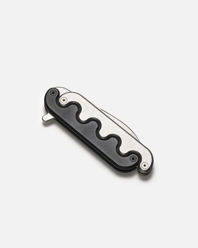 Craighill Sidewinder Knife - Compact Folding Pocket Knife for Everyday Use, 2.5" 12C27 Steel Blade, Sculptural Design, Collector's Knife, 5.6 oz