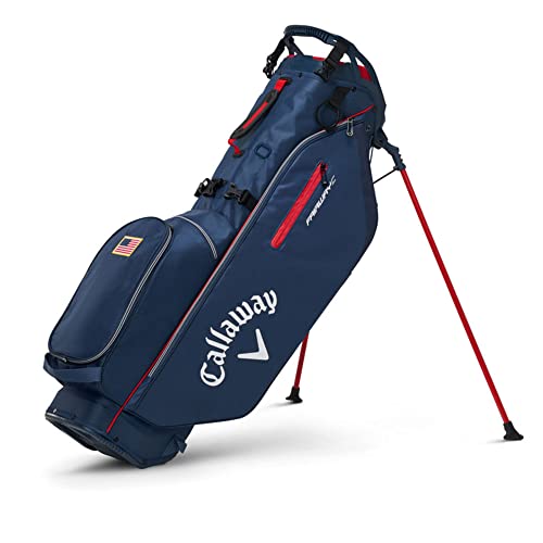 Callaway Golf Fairway C Golf Bag (Fairway C, Navy/Red/USA)