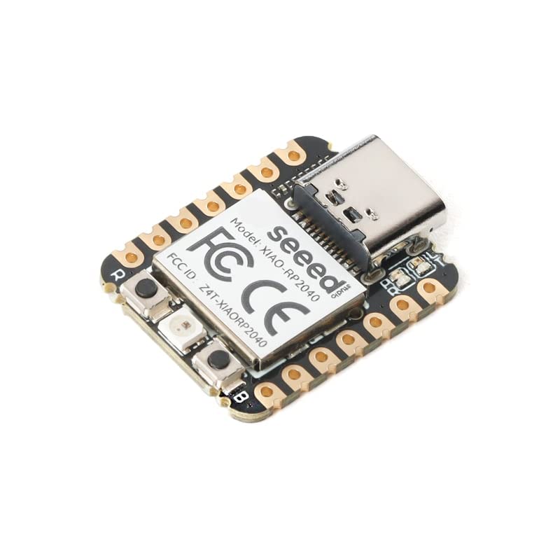 DNNAM Seeed XIAO RP2040 Microcontroller Dual-core ARM Cortex M0+ 2MB Flash I2C/UART/SPI/SWD for Arduino/Micropython/CircuitPython