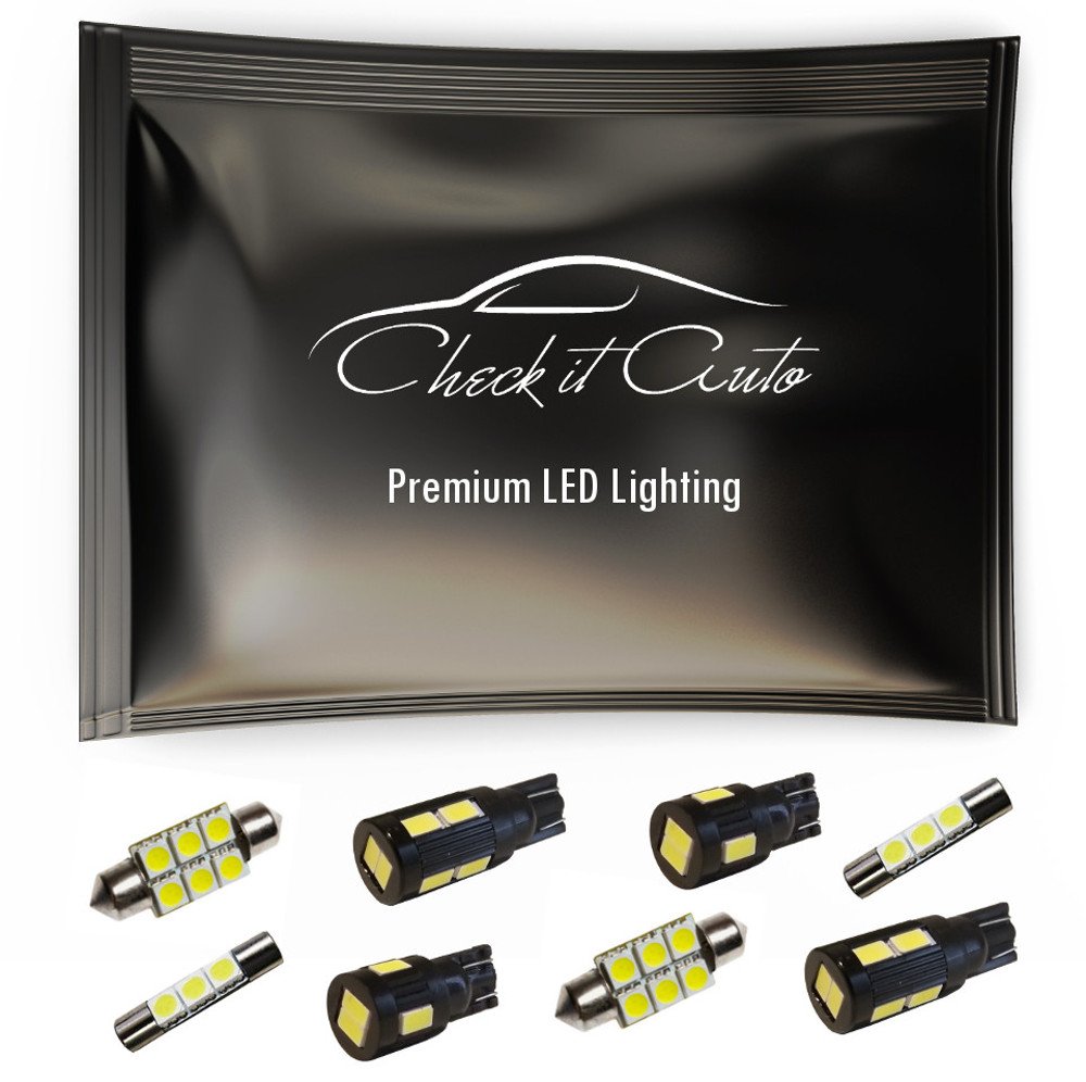 Check it Auto LED Light Kit for 05-15 Toyota Tacoma Interior Reverse Package 9pc