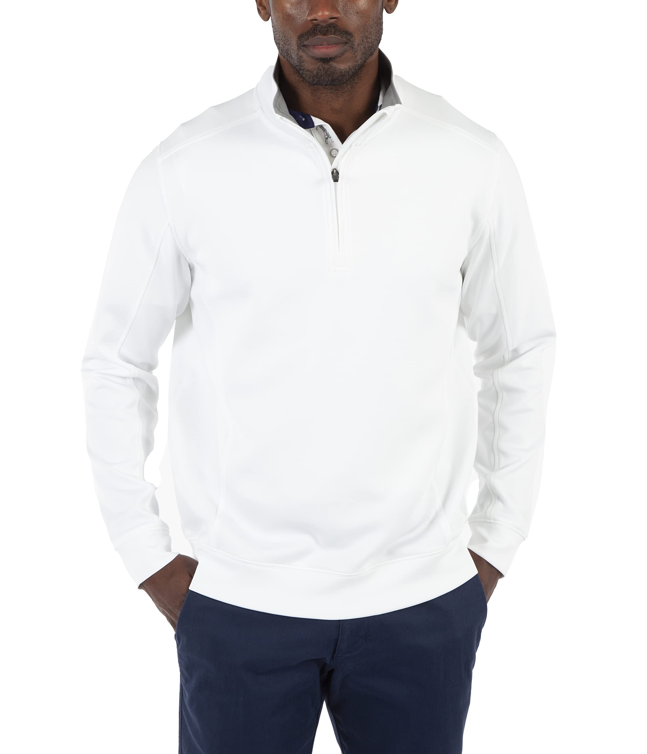 Bobby Jones Performance RTJ Quarter-Zip Pullover (XX-Large, White)