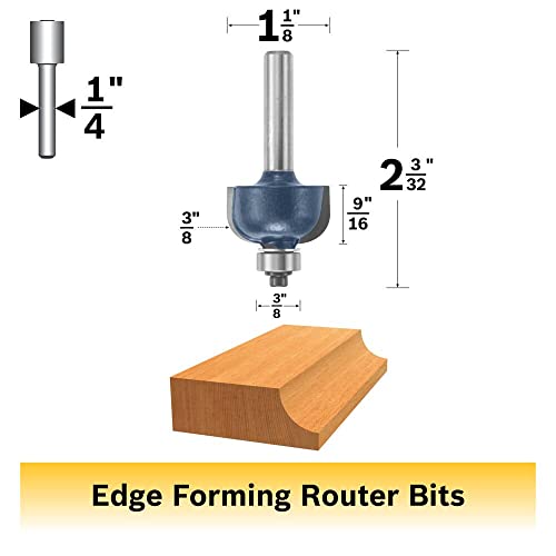 Bosch 85206M 3/8 In. x 9/16 In. Carbide Tipped Cove Bit