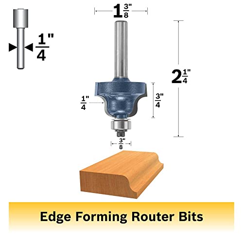 BOSCH 85271M 1/4 In. x 3/4 In. Carbide Tipped Roman Ogee Bit