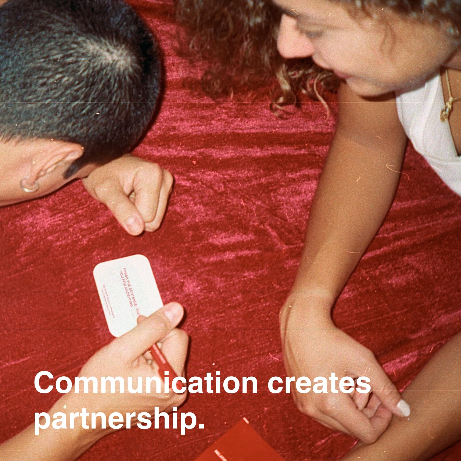 WE'RE NOT REALLY STRANGERS Relationship Expansion Pack Card Game โ 54 Cards & Wild Cards โ Conversation Cards for Couples, Adults, & Teens for Date Nights & Game Nights, Ages 18+, 2-6 Players