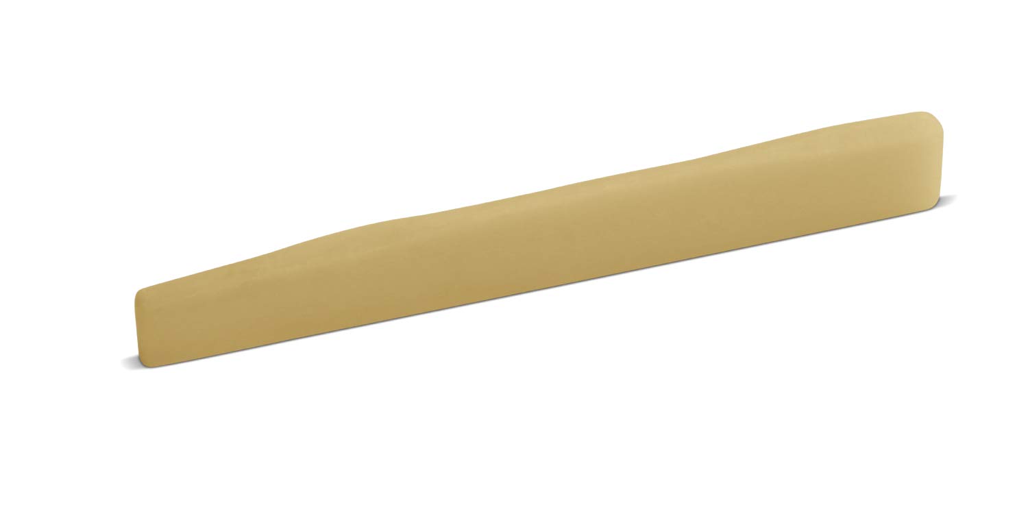 Bone Saddle â Fits Many Post-1996 MartinÂź Guitars â 11 mm Height - Wave Compensated - Unbleached