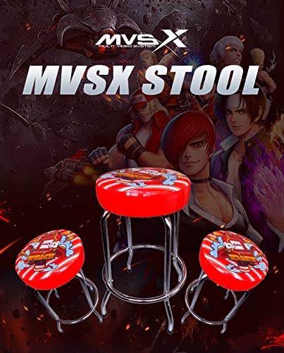 UNICO NEOGEO SNK MVSX Stool, 23inch SNK Arcade Machine Chair(Not Adjustable)
