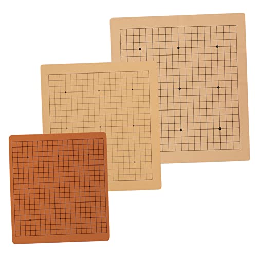 SAFIGLE 9 Pcs Go Board Travel Chess Set Travel Chess Board Portable Chess Board Roll-up Chess Board Folding Chess Chinese Chess Board Chessboard Plaything Go Boards Leather Go Board Mini