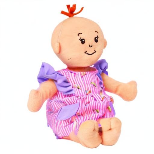 Manhattan Toy Wee Baby Stella Deluxe Cherry Blossom 12" Soft Baby Doll Set
