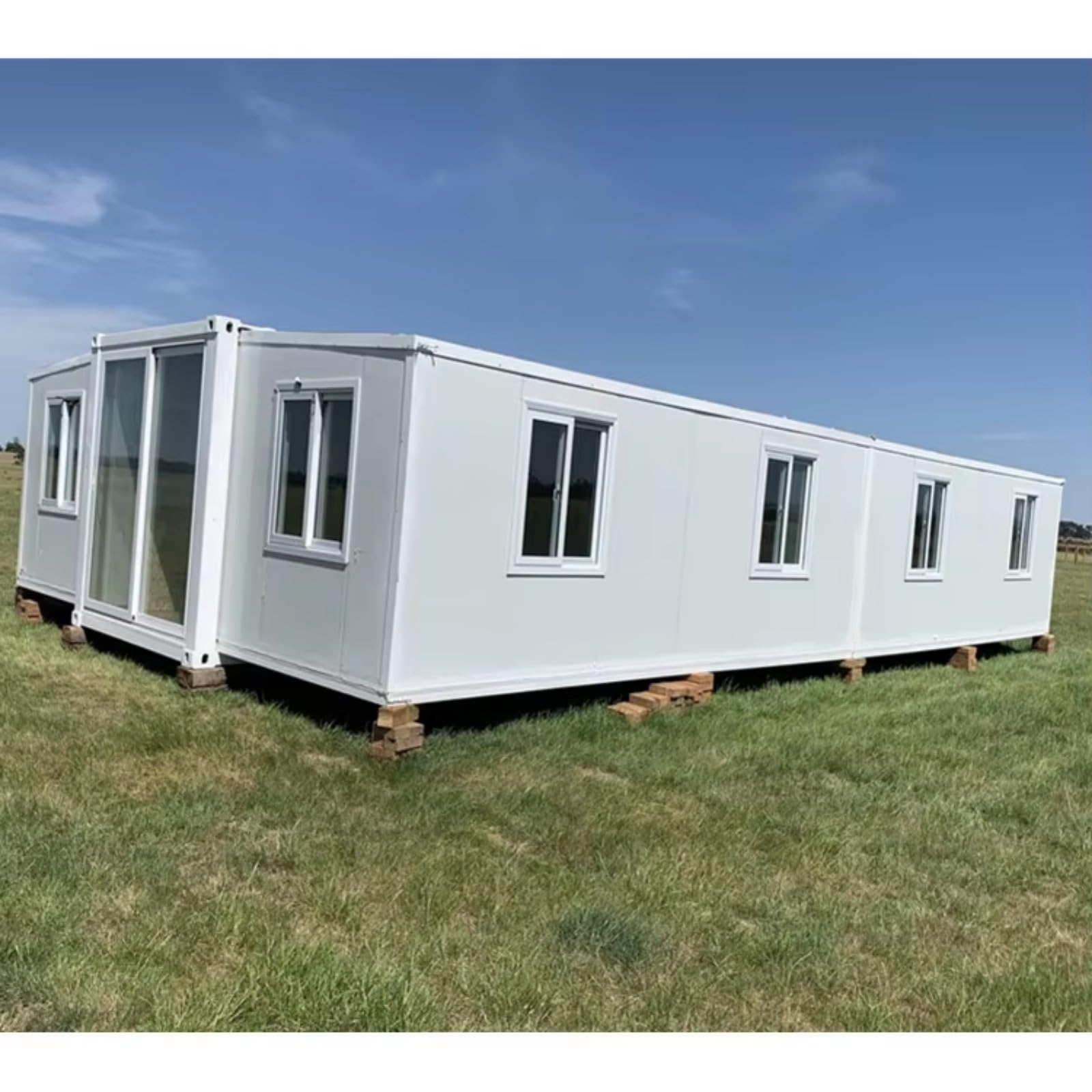 Expandable Foldable prefab pre fabricated Modular Folding Luxury Modern Mobile Shipping Container site Office kit Home House