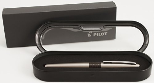 PILOT MR Animal Collection Fountain Pen in Gift Box, Matte Gold Barrel with Lizard Accent, Medium Point Stainless Steel Nib, Refillable Black Ink (91136)