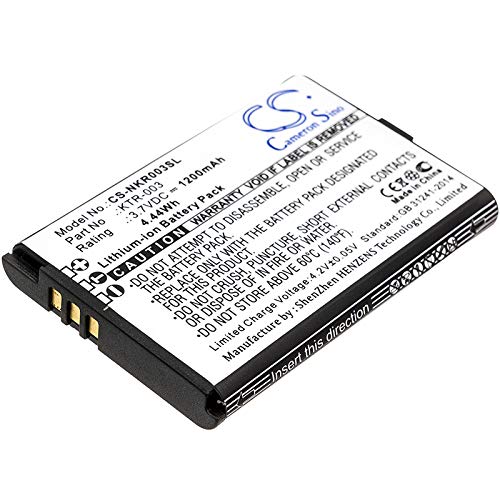 Cameron Sino Battery for Nintendo MWH710A01, New 3DS, NN3DS 1200mAh / 4.44Wh