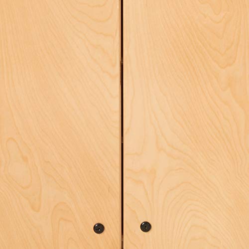 Jonti-Craft Lockable Wall Cabinet,Yellow