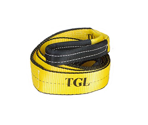TGL 3 inch, 8 Foot Tree Saver, Winch Strap, Tow Strap 30,000 Pound Capacity