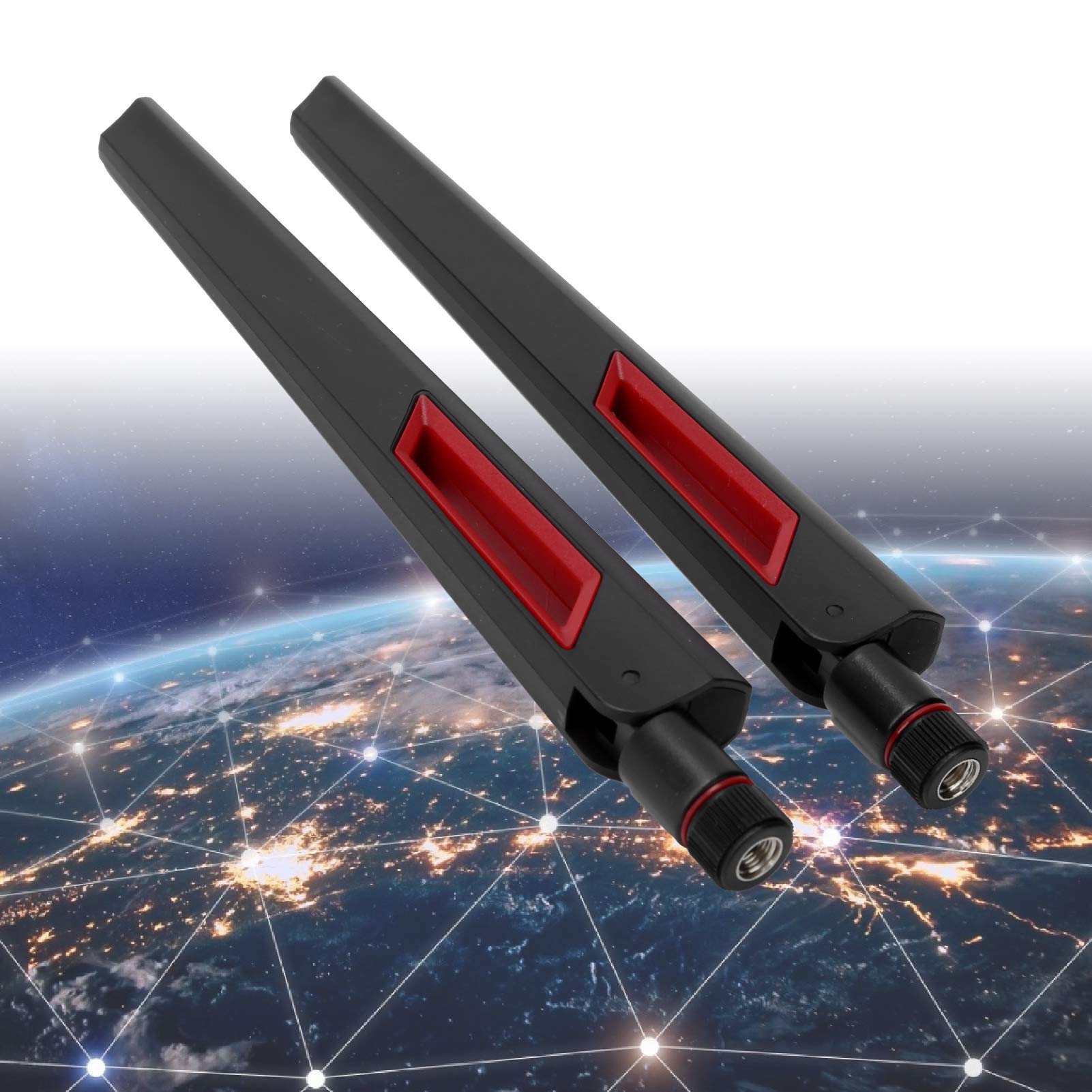 IPEX4 to SMA Cable, 2Pcs AC88 Antenna for M.2 Bluetooth External Extension, for Support NGFF 802.11a, 802.11b, 802.11g, 802.11n, 802.11ac, Bluetooth Card