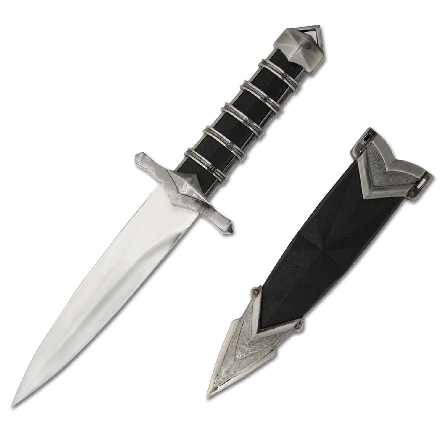 BladesUSA RG-6002 Medieval Knife 11.75-Inch Overall black