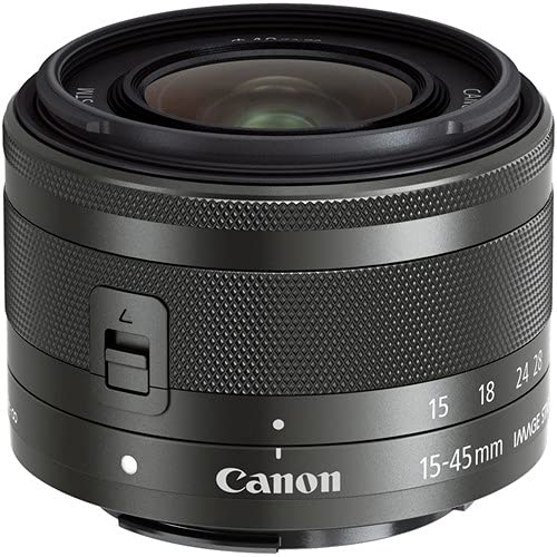 Canon EOS M200 Mirrorless Camera with EF-M 15-45mm f/3.5-6.3 is STM Lens + 64GB Memory Card + LED Video Light + Cleaning Kit & More