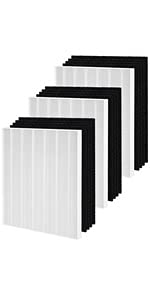 Fil-fresh 3-Pack 115115 Replacement Filter A Compatible with Winix C535, 5300, 6300, 5300-2, P300, AM90 Air Purifier