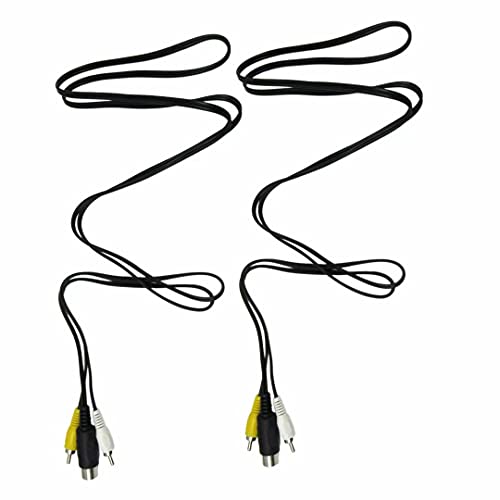 WGL New 6FT RCA TV AV Audio Video Cord Cable for Sega Genesis & Sega Master System
