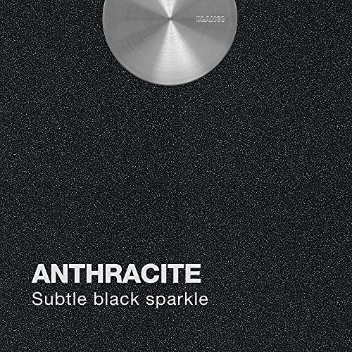 BLANCO, Anthracite 441768 DIAMOND SILGRANIT Super Single Undermount Kitchen Sink, 33.5" X 18.5"