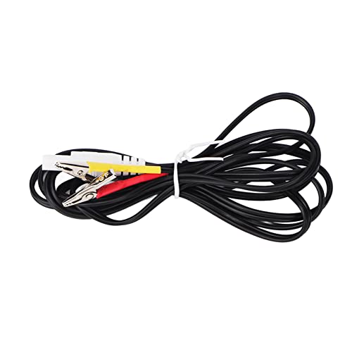Clip Electrode Wire, 5pcs Black TENS Electrode Wire for Men Women for Travel