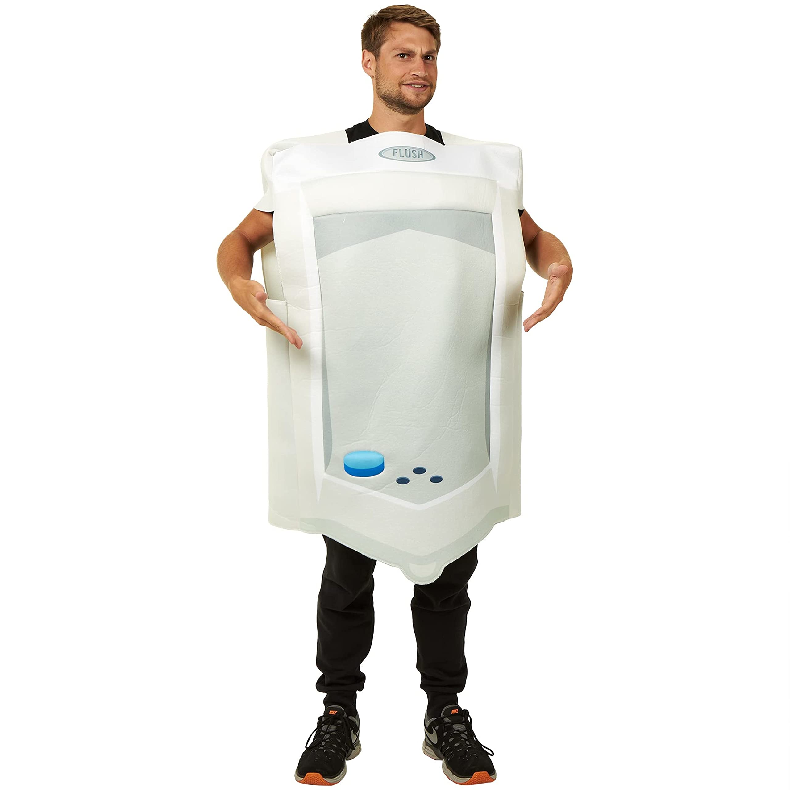 Lean Mean Latrine Halloween Costume - Funny Urinal & Toilet Humor Gag Outfits
