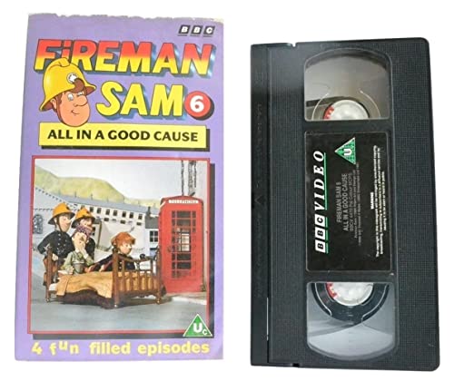 Fireman Sam (vol.6): All In A Good Cause - Bentley The Robot - Childrenās VHS