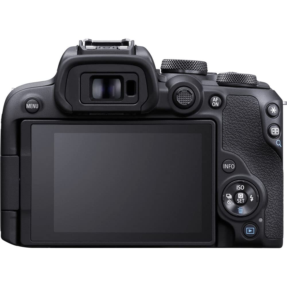 Canon EOS R10 Mirrorless Camera Bundled with 64GB Memory Card + Camera Case with Rain Cover + Microfiber Cleaning Cloth (4 Items)