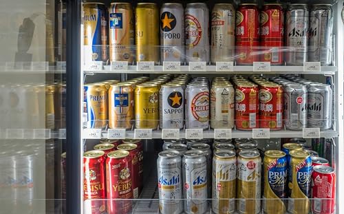 Elite Kitchen Supply Commercial Beer Back Bar Cooler Refrigerator, ETL NSF 2 Glass Door Bottle Display Fridge Cooler Merchandiser, LED Lighting, 60" W 15.8 cu.ft. Black CBB60H