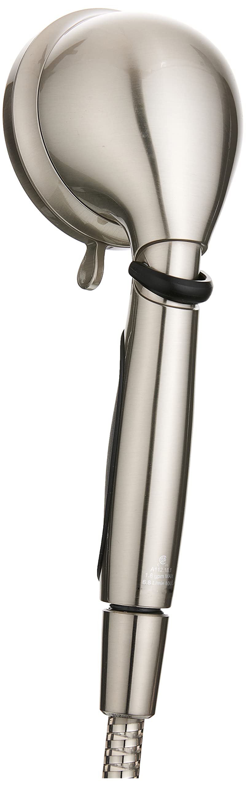 ETL Oxygenics 92489 Fury RV Handheld Shower - Brushed Nickel, 72 inch Hose length
