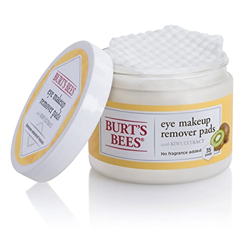 Burt's Bees Eye Makeup Remover Pads,35 Count (Pack of 3)