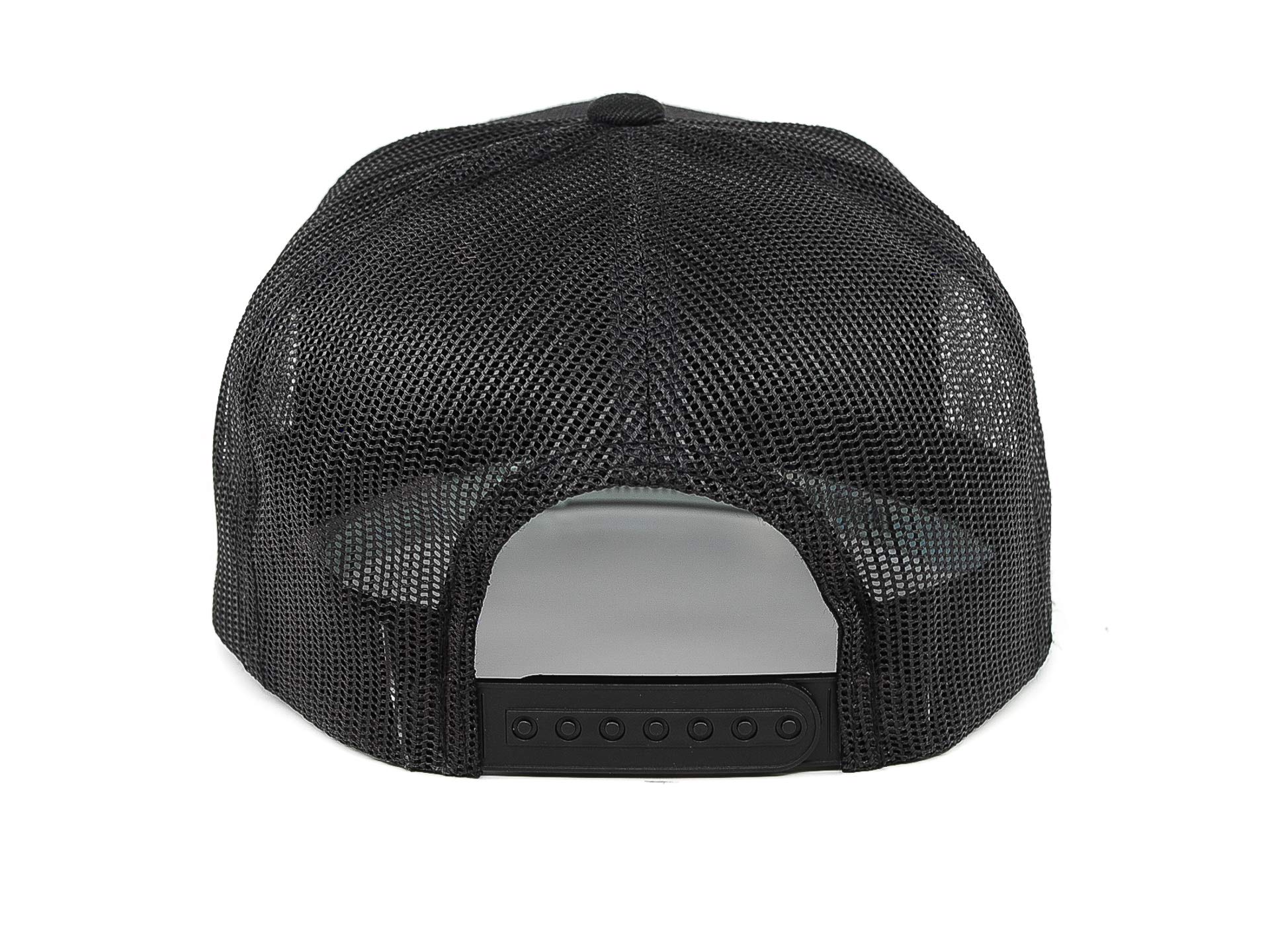 Branded Bills Florida PVC Patriot Patch Hat Flat Trucker - One Size Fits All (Multicam/Black)