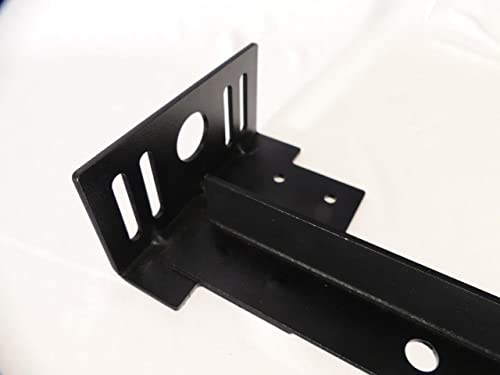 Tech Team Bed Frame Extension Set, Extend a Metal Bedframe to Meet a Headboard or Footboard, 2 Pieces, Hardware Included